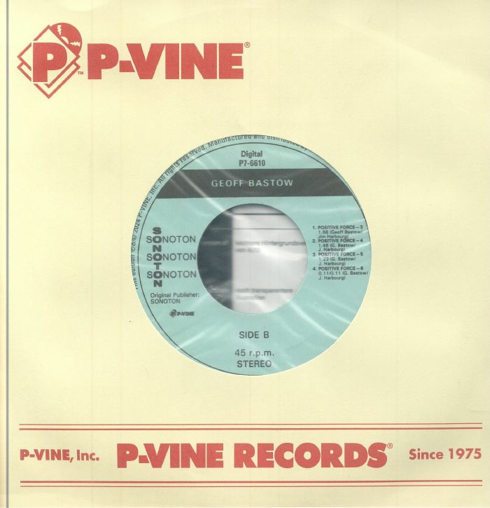 Geoff BASTOW - Positive Force Vinyl at Juno Records.