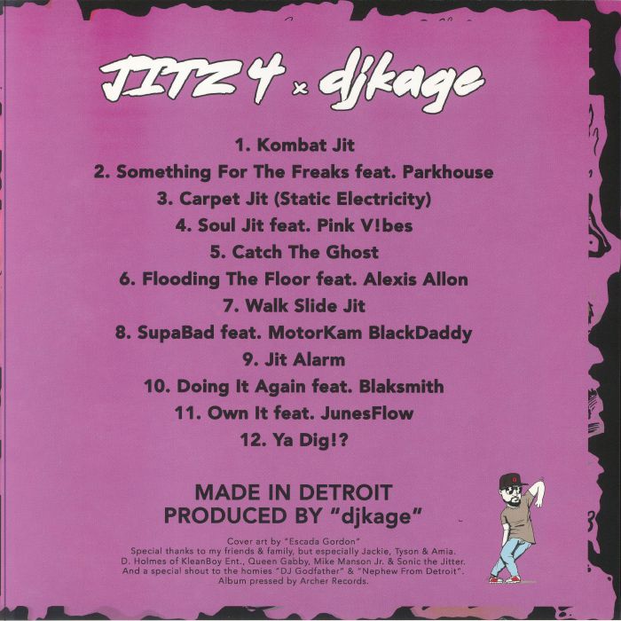 DJKAGE - Jitz 4 Vinyl at Juno Records.