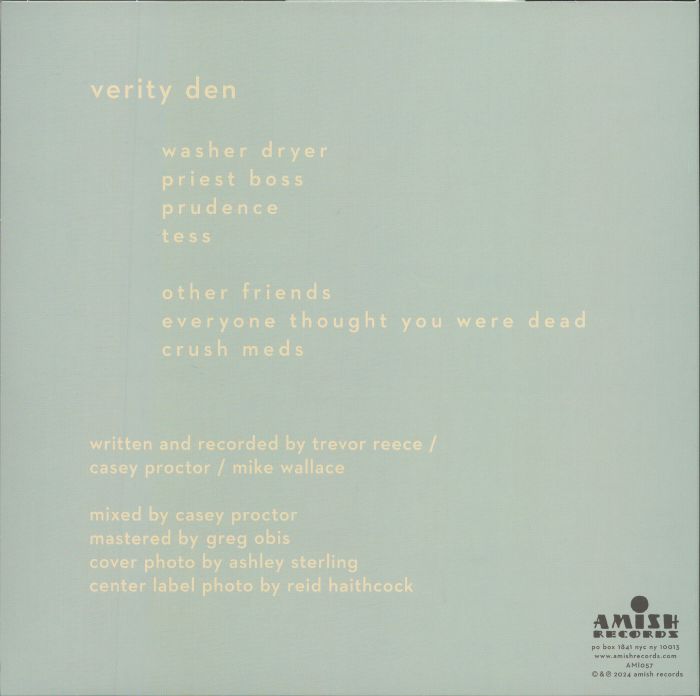 VERITY DEN - Verity Den Vinyl at Juno Records.