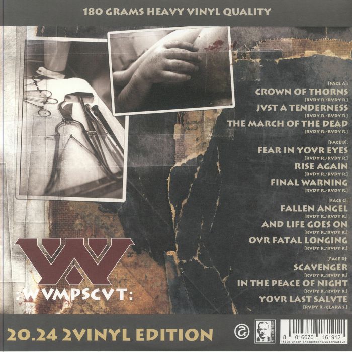 WUMPSCUT - Bone Peeler Vinyl at Juno Records.