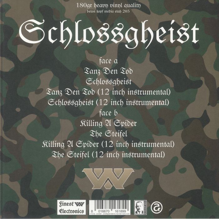 WUMPSCUT - Schlossgheist Vinyl at Juno Records.