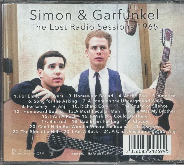 SIMON & GARFUNKEL - The Lost Radio Sessions 1965 CD at Juno Records.