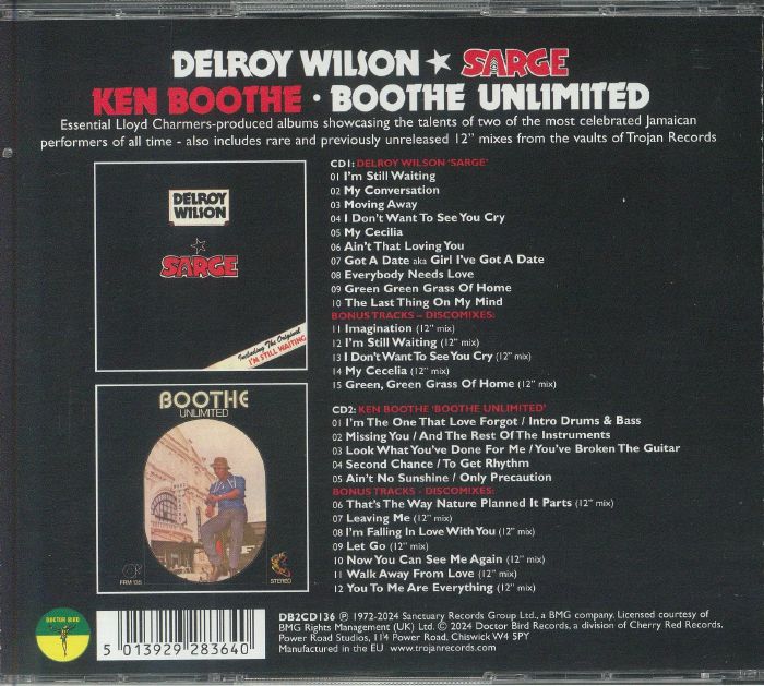 Delroy WILSON/KEN BOOTHE - Sarge/Unlimited CD at Juno Records.