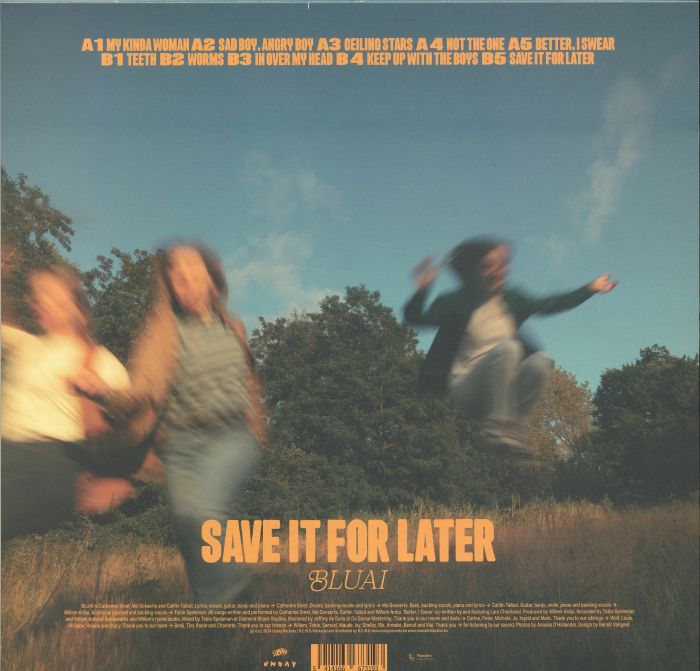BLUAI - Save It For Later Vinyl at Juno Records.