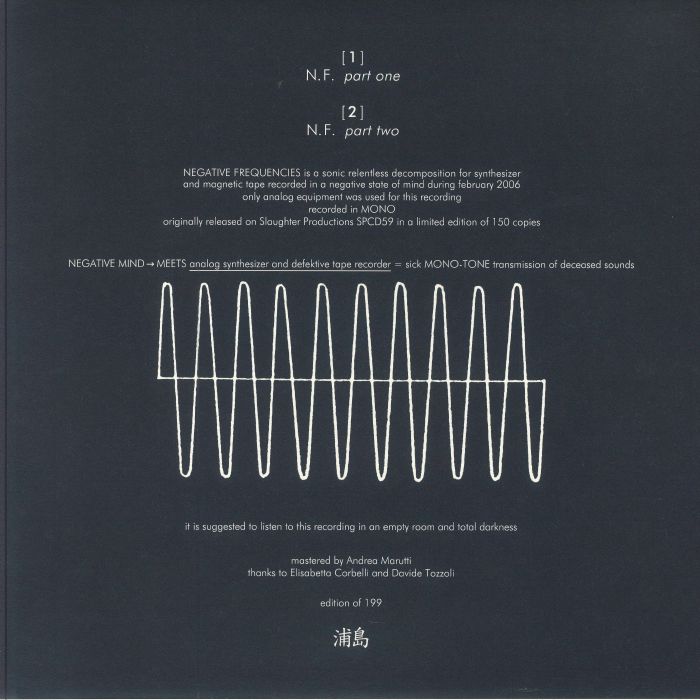 ATRAX MORGUE - Negative Frequencies Vinyl at Juno Records.