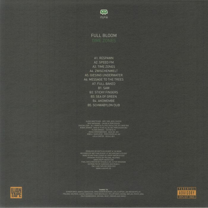 FULL BLOOM - Time Zones (B-STOCK) Vinyl at Juno Records.