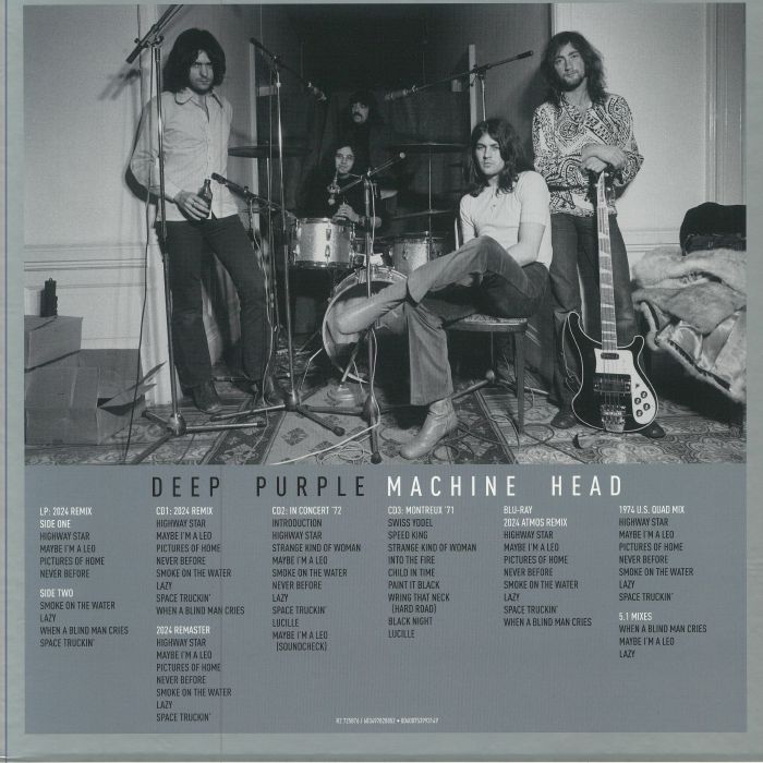 DEEP PURPLE - Machine Head (50th Anniversary Deluxe Edition) Vinyl at Juno Records.