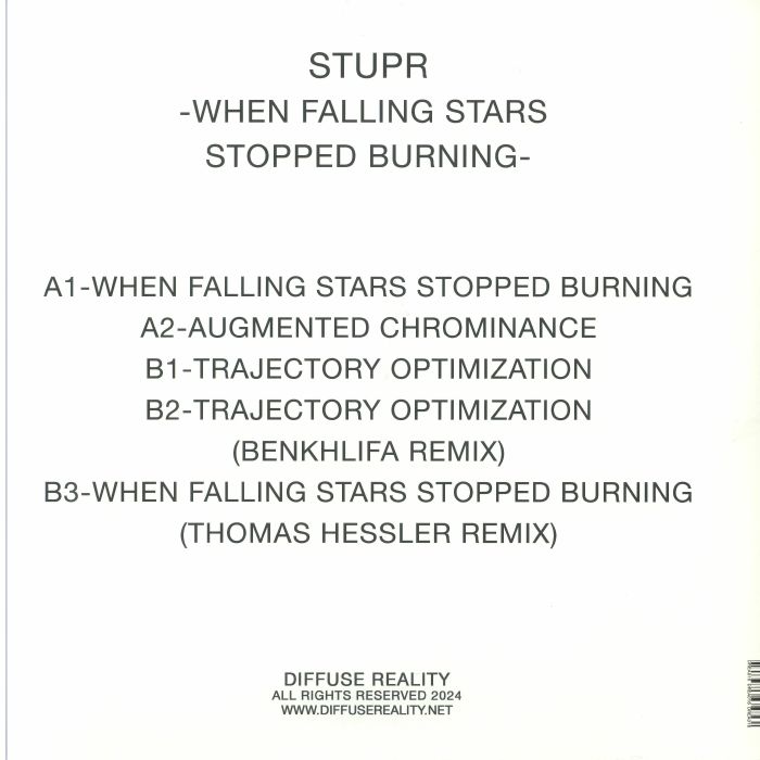 STUPR - When Falling Stars Stopped Burning Vinyl at Juno Records.