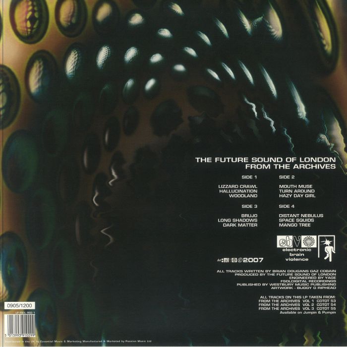 The FUTURE SOUND OF LONDON - From The Archives (Record Store Day RSD ...