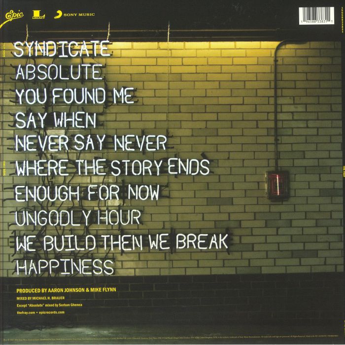 The FRAY - The Fray (reissue) Vinyl at Juno Records.