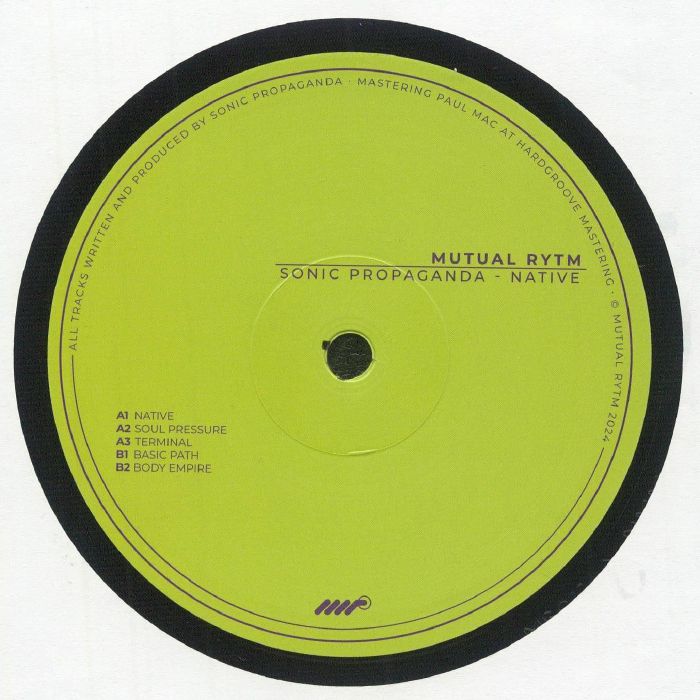 SONIC PROPAGANDA - Native Vinyl at Juno Records.
