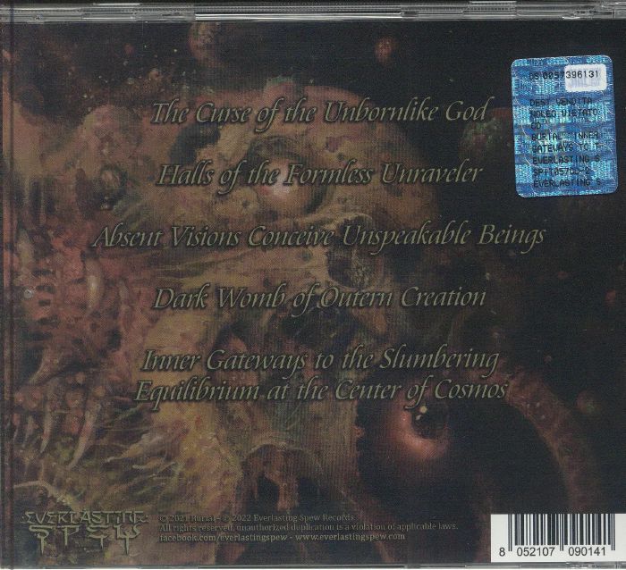 BURIAL - Inner Gateways To The Slumbering Equilibrium At The Center Of ...