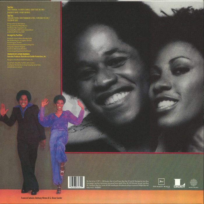 Luther VANDROSS - This Close To You (reissue) Vinyl at Juno Records.