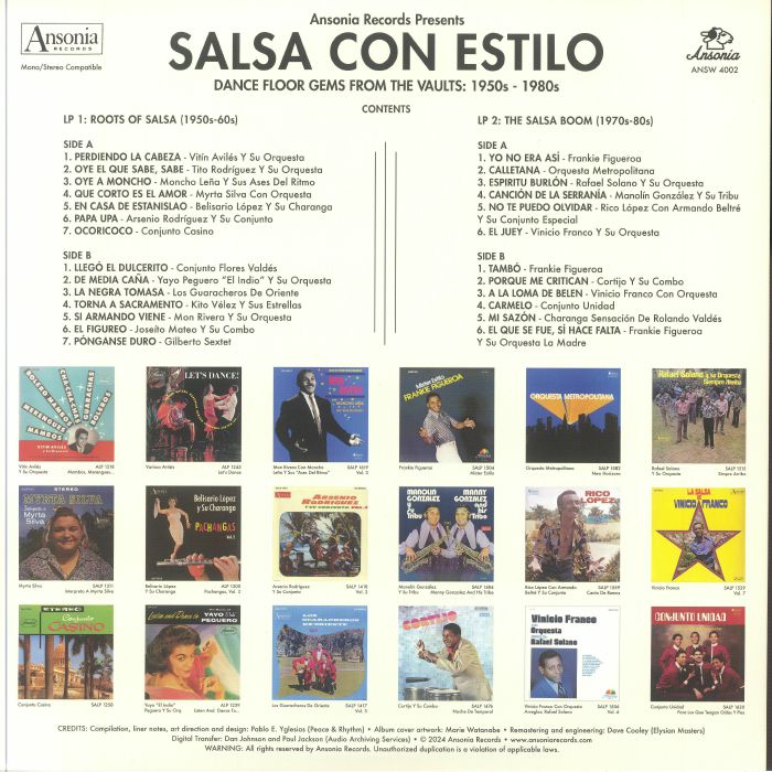 VARIOUS - Salsa Con Estilo (Deluxe Edition) Vinyl at Juno Records.