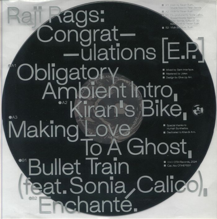 Raji RAGS - Congratulations Vinyl at Juno Records.