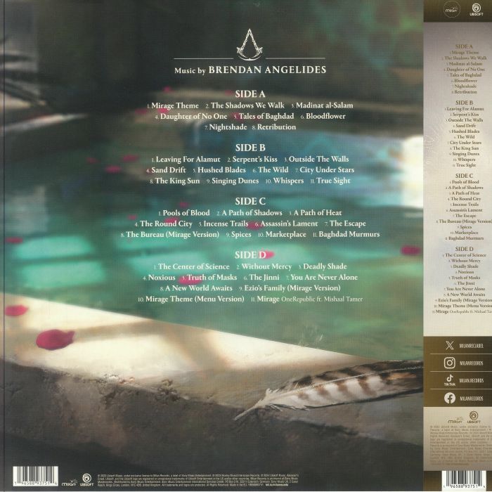 Brendan ANGELIDES - Assassin's Creed: Mirage (Soundtrack) Vinyl at Juno ...