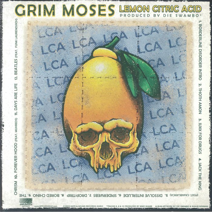 GRIM MOSES/DIE SWAMBO - Lemon Citric Acid Vinyl at Juno Records.