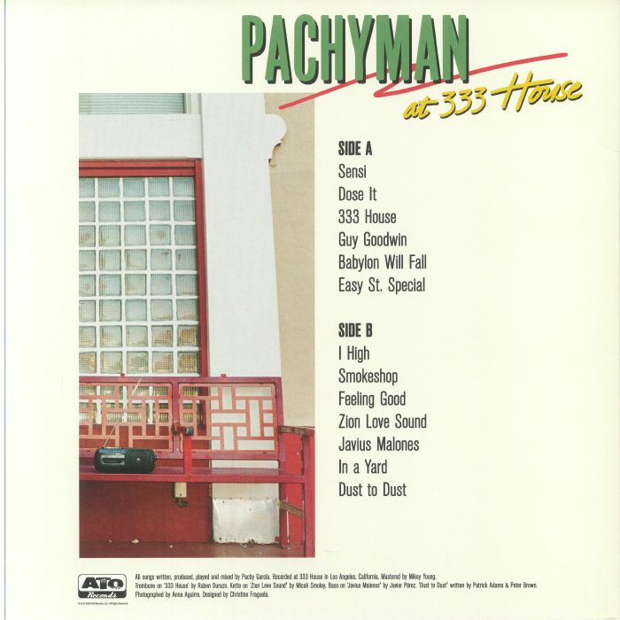 PACHYMAN - At 333 House Vinyl at Juno Records.