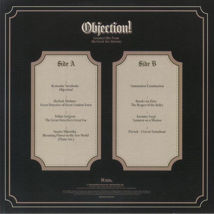 Wayne STRANGE - Objection! Greatest Hits From The Great Ace Attorney ...