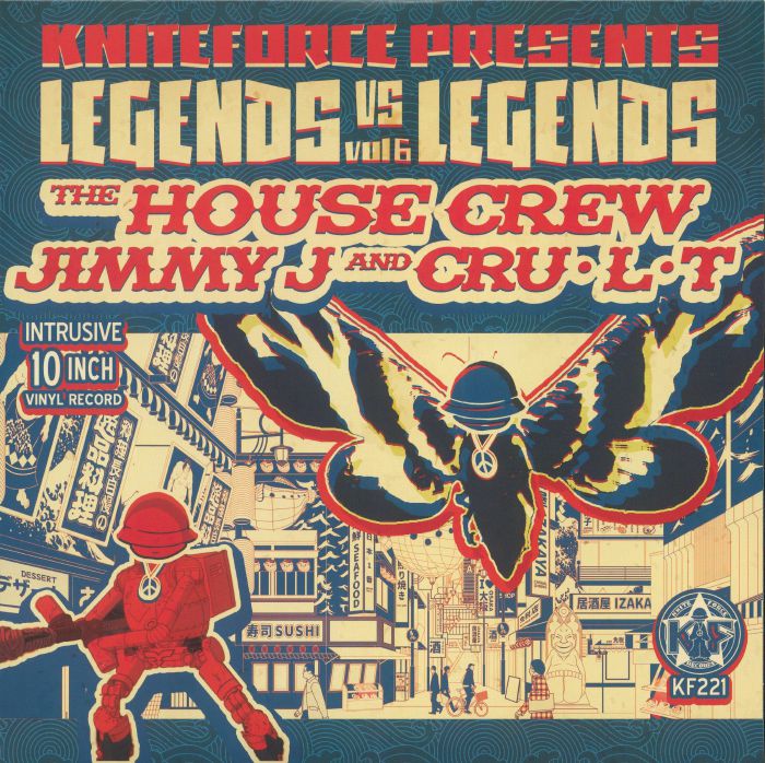 JIMMY J & CRU L T/THE HOUSE CREW - Legends Vs Legends Vol 6 Vinyl at ...