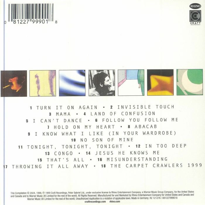 GENESIS - Turn It On Again: The Hits CD at Juno Records.