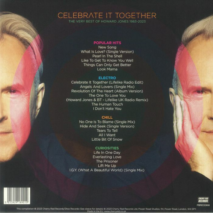 Howard JONES - Celebrate It Together: The Very Best Of Howard Jones 1983-2023 (B-STOCK) Vinyl at ...