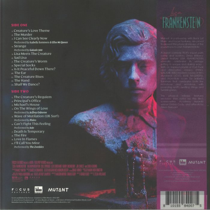 Isabella SUMMERS - Lisa Frankenstein (Soundtrack) Vinyl at Juno Records.