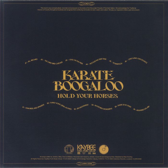 KARATE BOOGALOO - Hold Your Horses Vinyl at Juno Records.