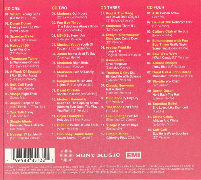 VARIOUS - NOW 12 80s: 1982 Part Two CD at Juno Records.