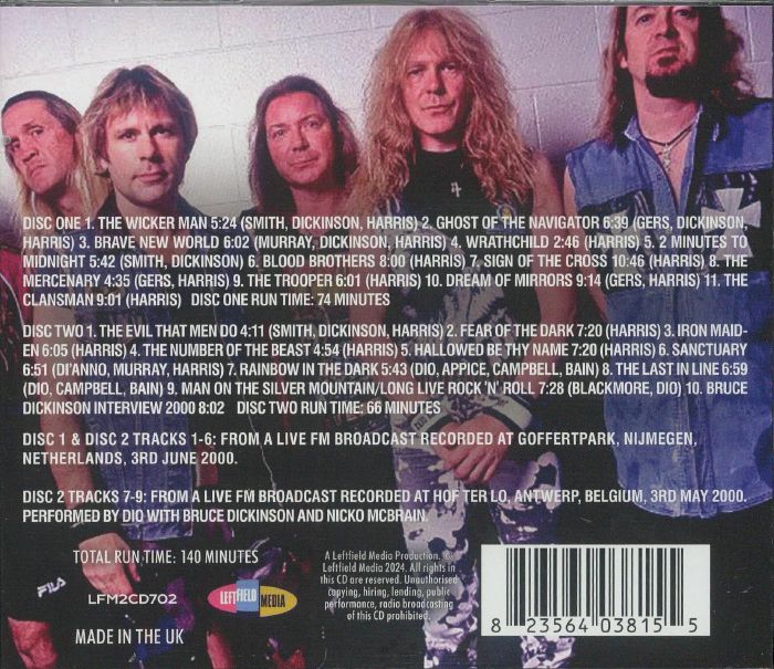 IRON MAIDEN - Midnight Dynamos: The Complete Dutch Broadcast CD at Juno ...