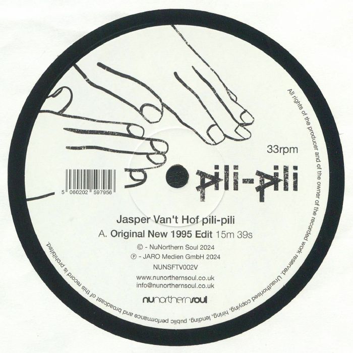 Jasper VAN'T HOF - Pili Pili Vinyl at Juno Records.