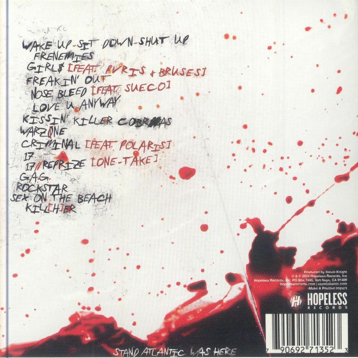 STAND ATLANTIC - Was Here CD at Juno Records.