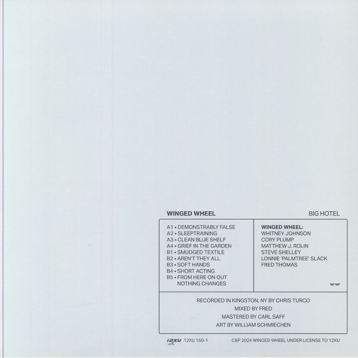 WINGED WHEEL - Big Hotel Vinyl at Juno Records.