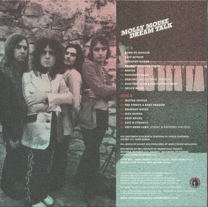 T REX - Molly Mouse Dream Talk Vinyl at Juno Records.
