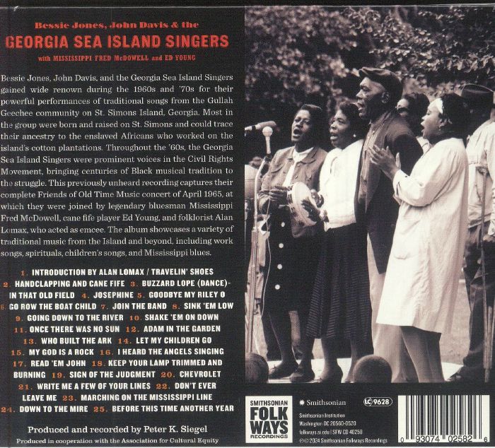 Bessie JONES/JOHN DAVIS/THE GEORGIA SEA ISLAND SINGERS - The Complete ...