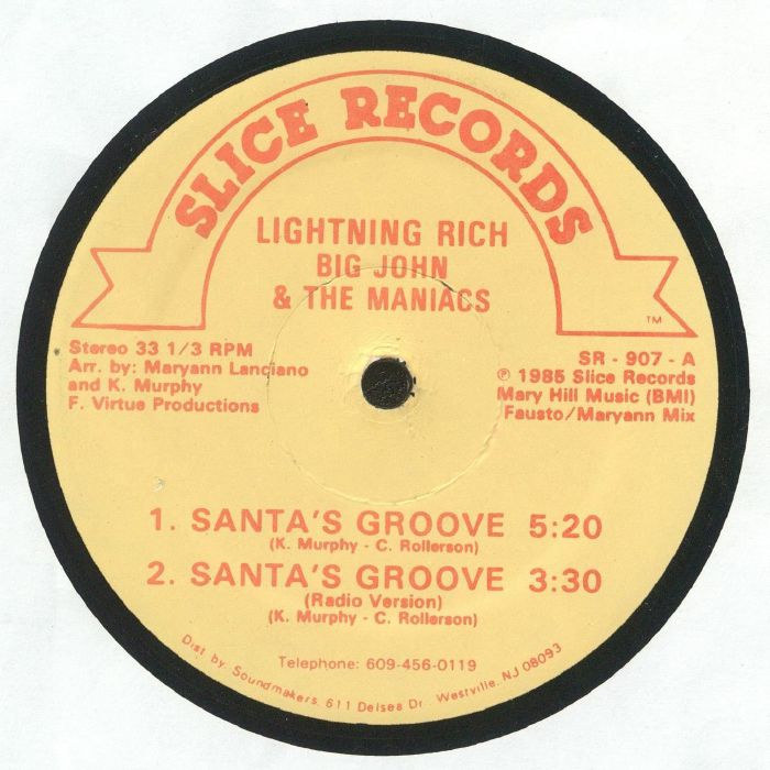 LIGHTNING RICH/BIG JOHN/THE MANIACS - Santa's Groove Vinyl at Juno Records.