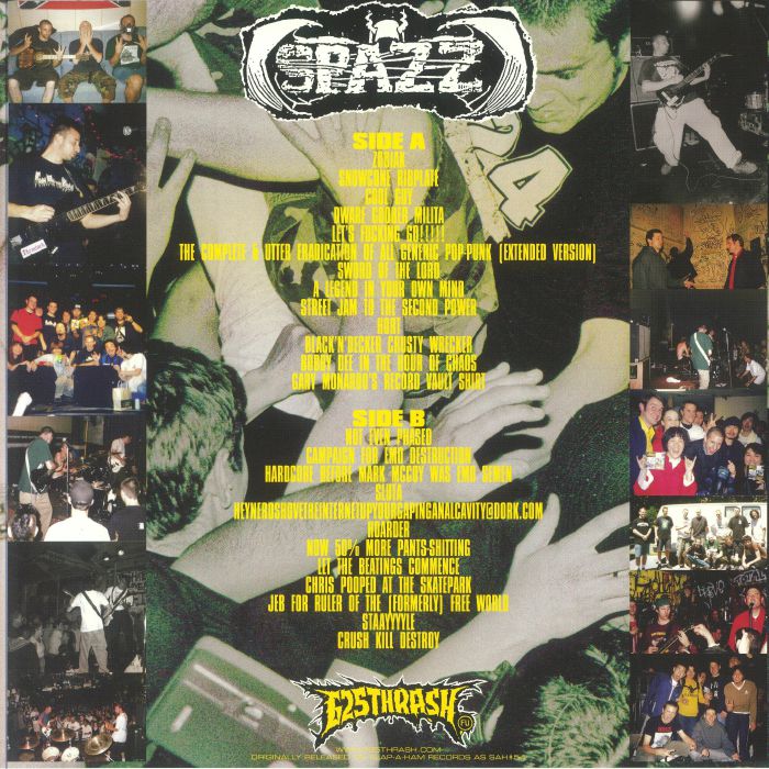 SPAZZ - Crush Kill Destroy Vinyl at Juno Records.