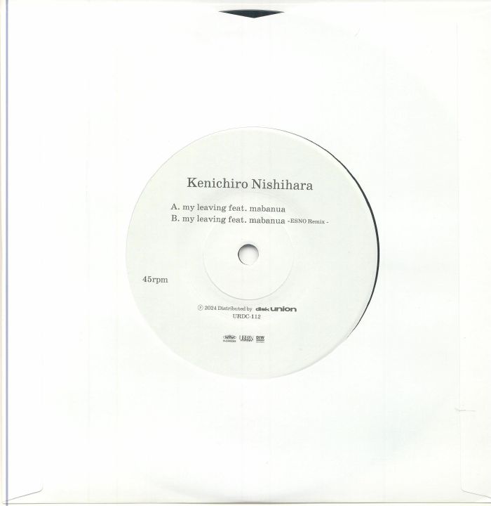 Kenichiro NISHIHARA - My Leaving Vinyl at Juno Records.