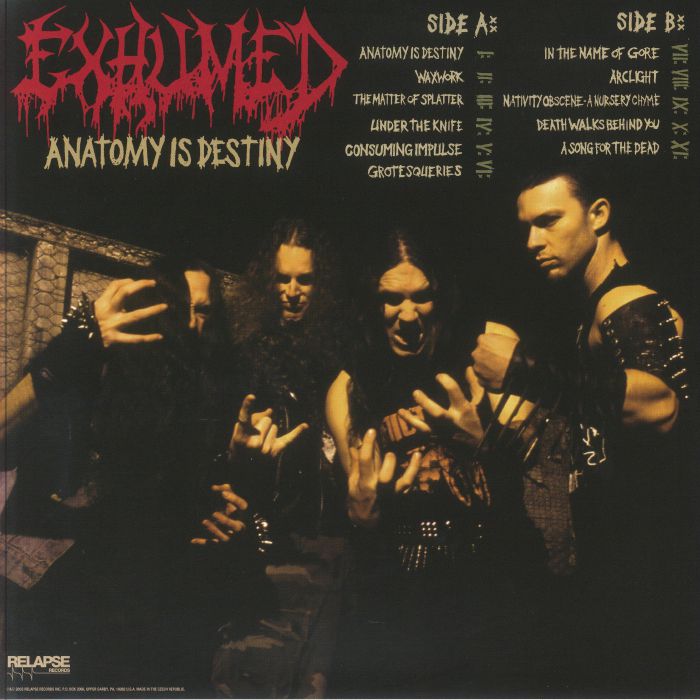 EXHUMED - Anatomy Is Destiny Vinyl at Juno Records.