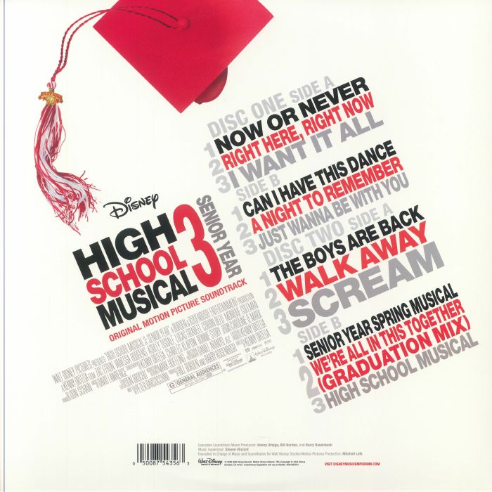VARIOUS - High School Musical 3: Senior Year (Soundtrack) Vinyl at Juno ...