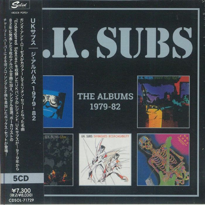 UK SUBS - The Albums 1979-82 CD at Juno Records.