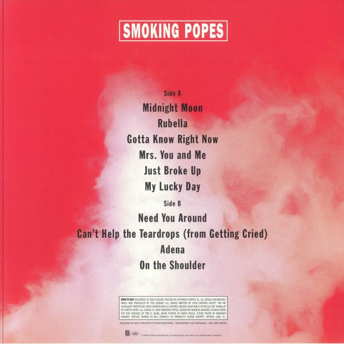 SMOKING POPES - Born To Quit Vinyl at Juno Records.