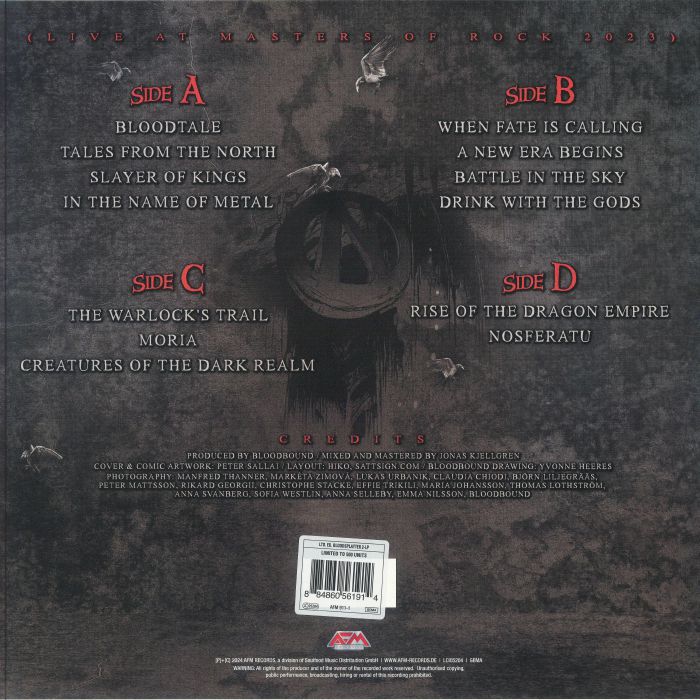 BLOODBOUND - The Tales Of Nosferatu: Two Decades of Blood (2004-2024 ...