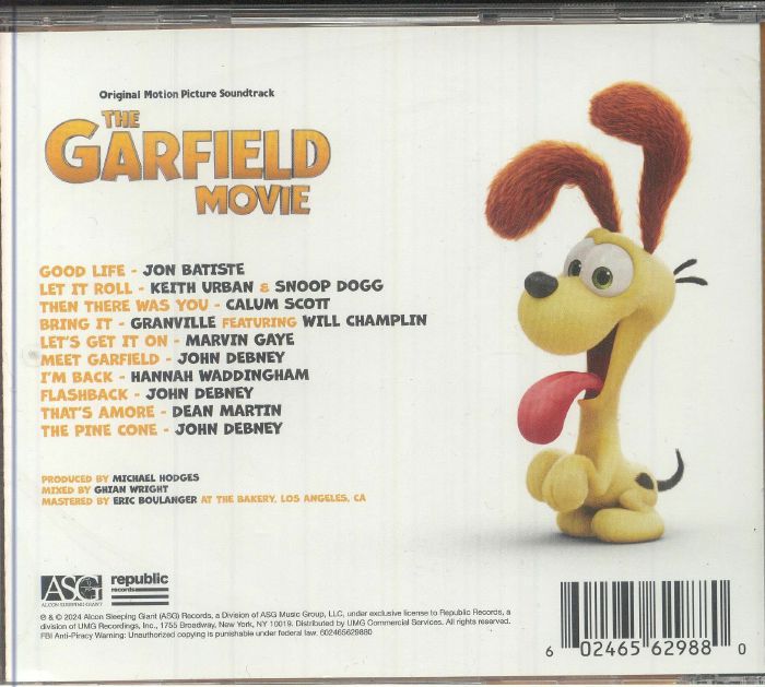 VARIOUS - Garfield Movie (Soundtrack) CD at Juno Records.