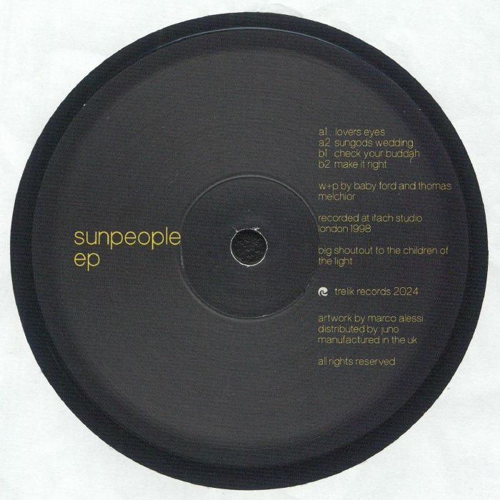 SUNPEOPLE - Sunpeople EP (reissue) Vinyl at Juno Records.