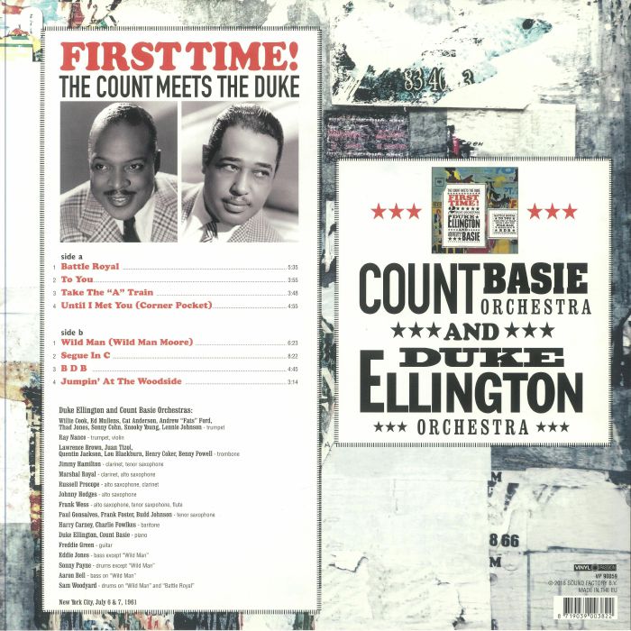 COUNT BASIE ORCHESTRA/DUKE ELLINGTON - First Time! The Count Meets The ...