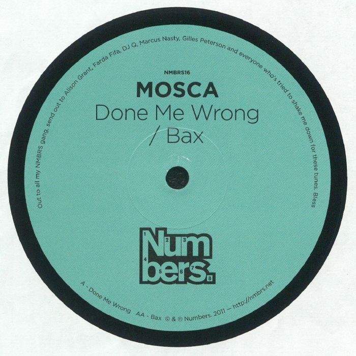 MOSCA - Done Me Wrong Vinyl at Juno Records.