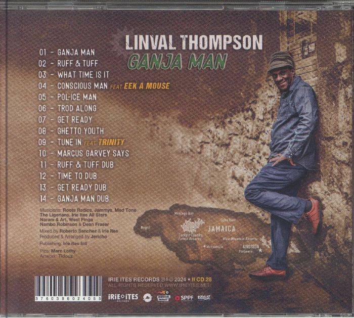 Linval THOMPSON - Ganja Man CD at Juno Records.