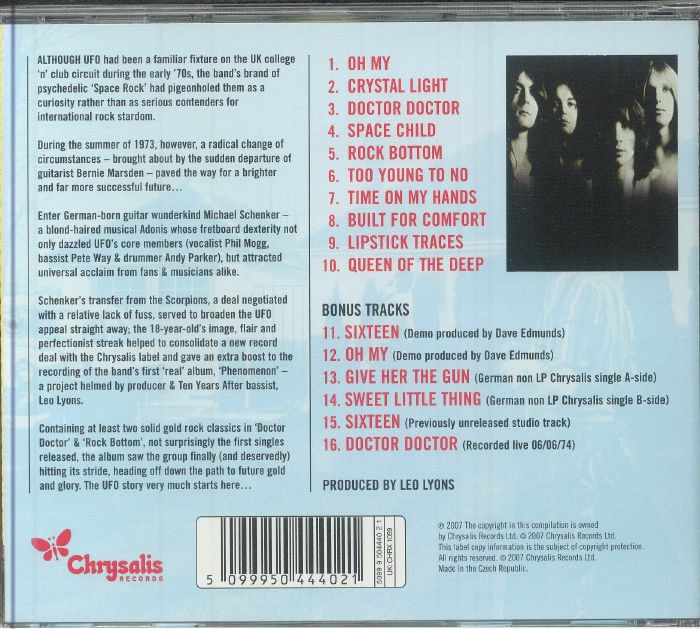 UFO - Phenomenon (remastered) CD at Juno Records.