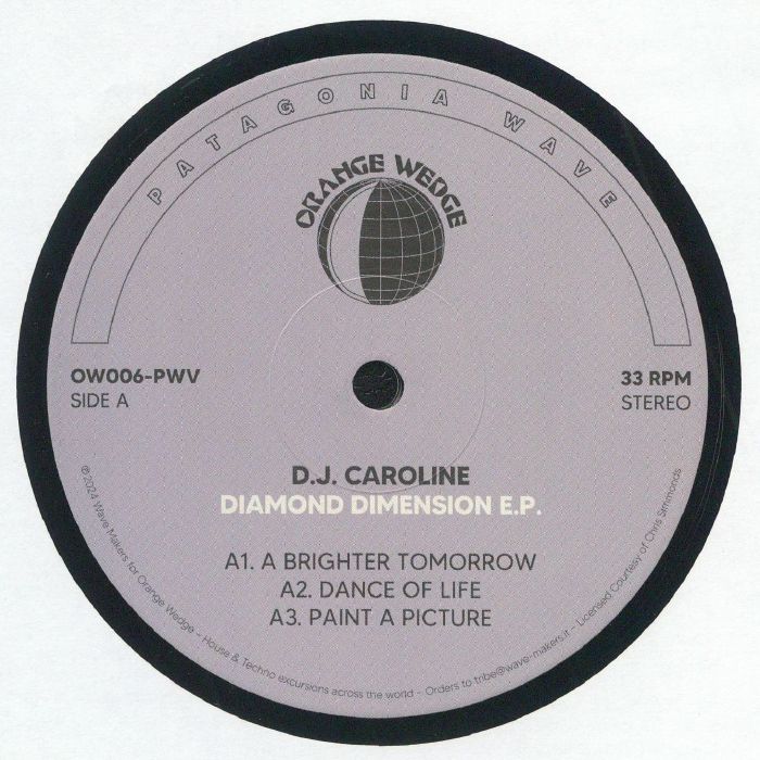 DJ CAROLINE - Diamond Dimension EP Vinyl at Juno Records.